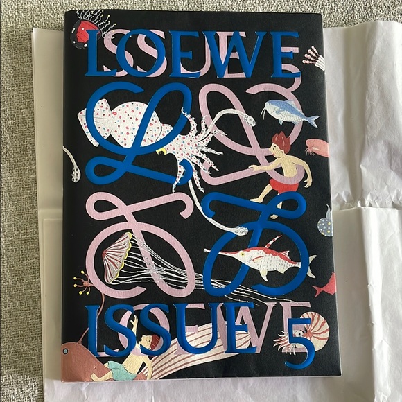 Loewe | Art | Loewe Issue 5 Art Book With Marine Design | Poshmark